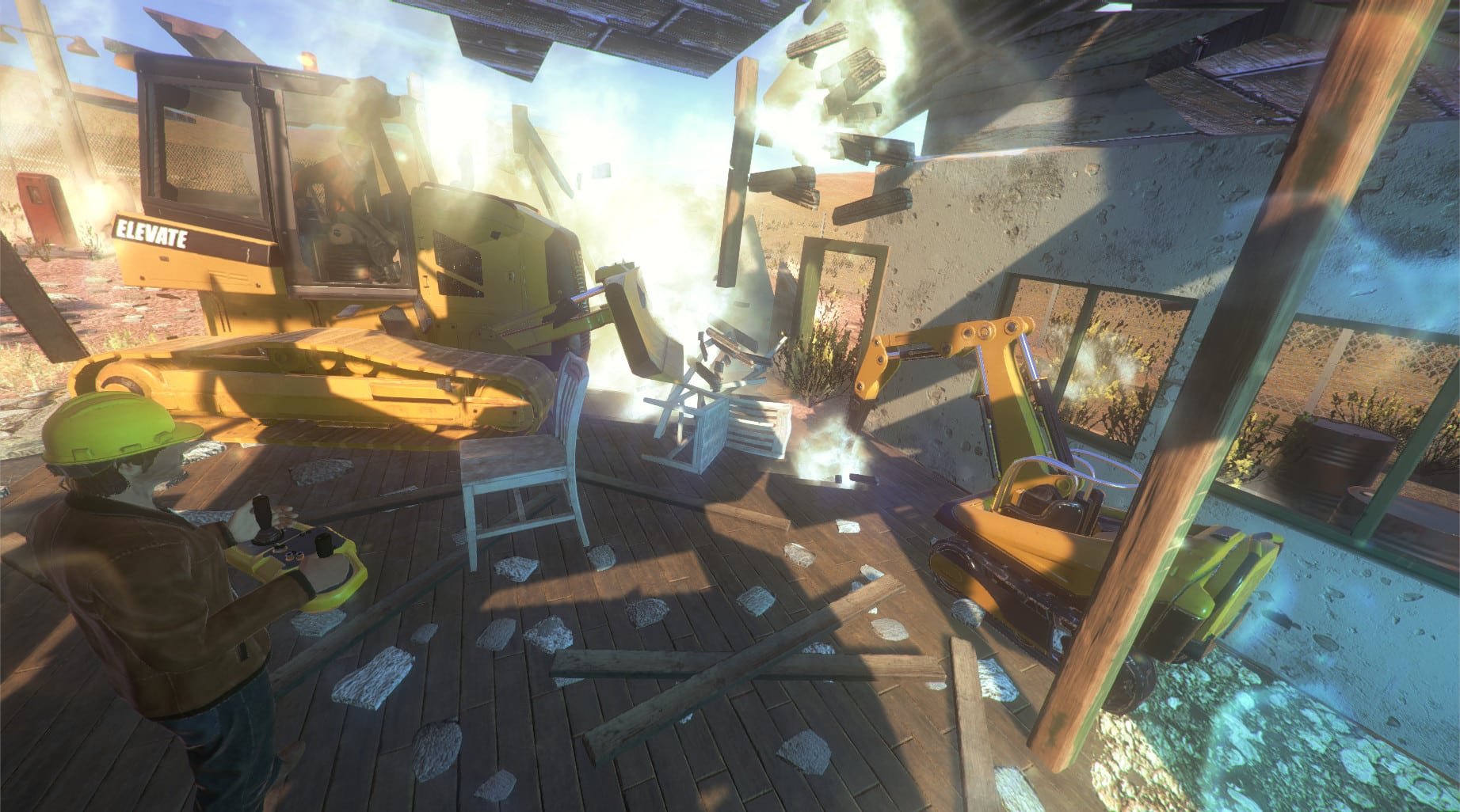 「Demolish & Build 2018」破壊と建築を繰り返すPCゲーム！クラフト職人と、破壊職人におすすめしたい重機で建物ぶっ壊しゲー ...