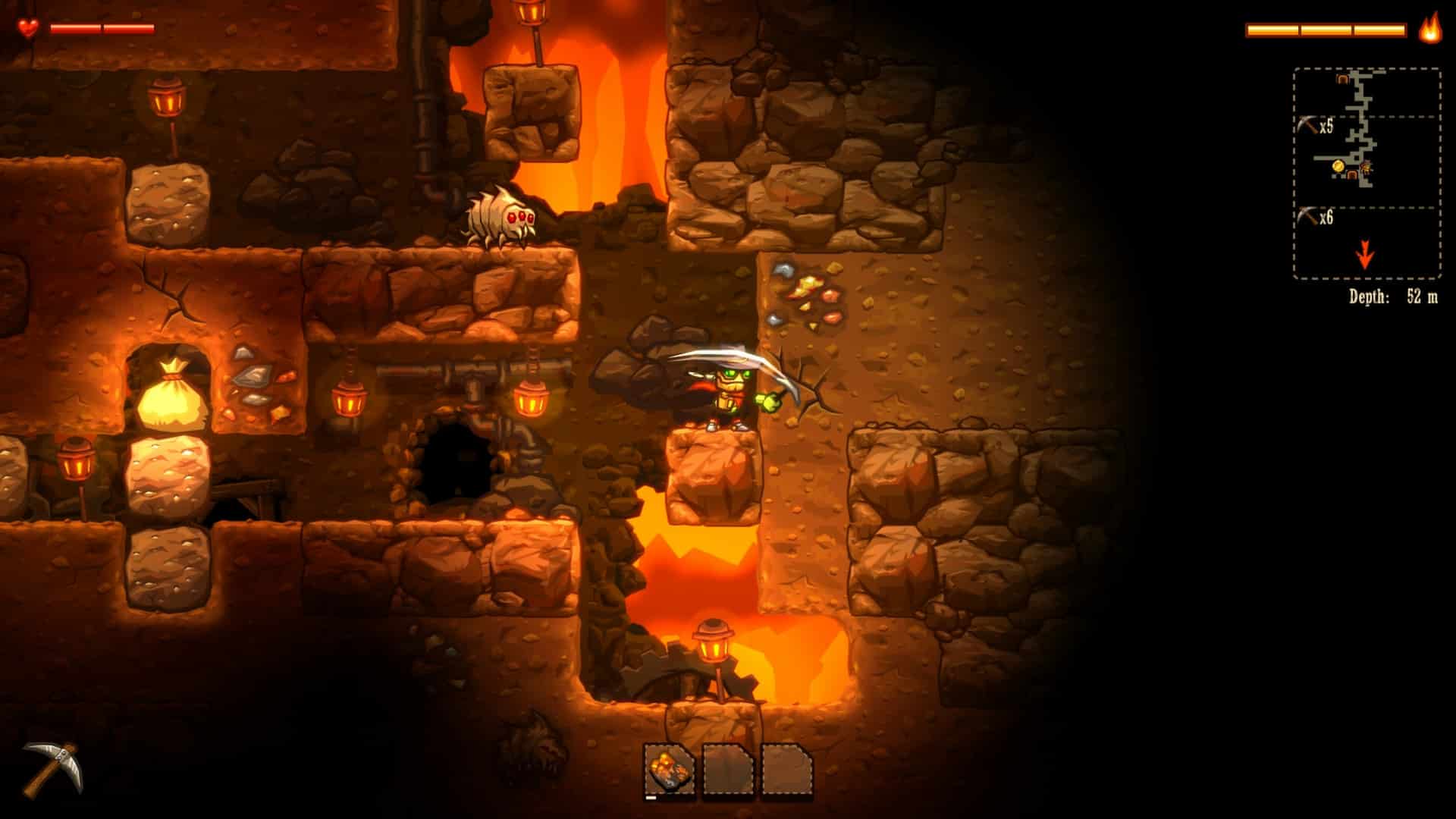 「SteamWorld Dig」鉱山を掘り進めて探索する2Dアクションゲーム！世界的ヒットを記録した名作PCゲーム！ - ネトゲ廃人が厳選した ...